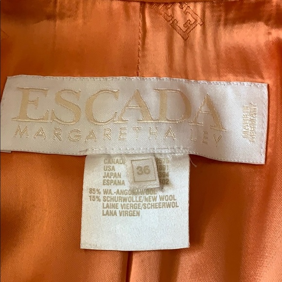 Escada | Jackets & Coats | Escada Wool Jacket | Poshmark